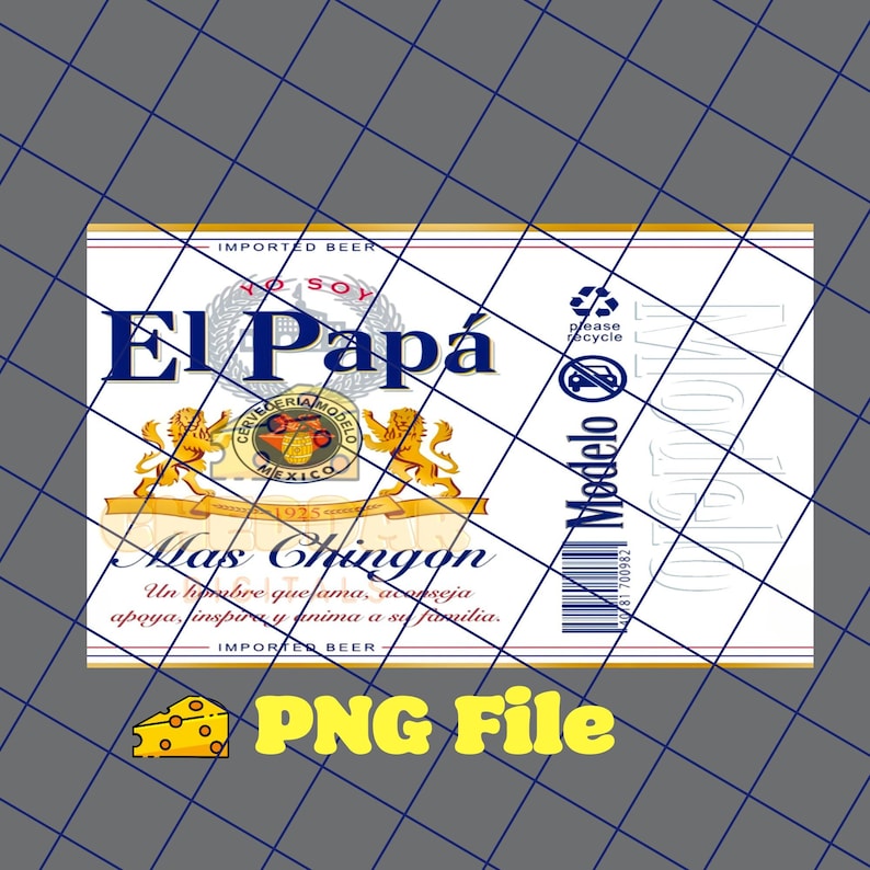 El Papa Mas Chingon L Frosted Beer Mug L Tarro L Modelo L Sublimation L ...
