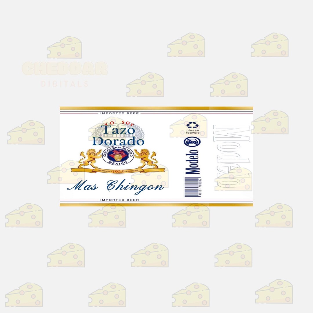 Tazo Dorado Mas Chingon PNG FILE L Frosted Beer Mug L Tarro L Modelo L ...