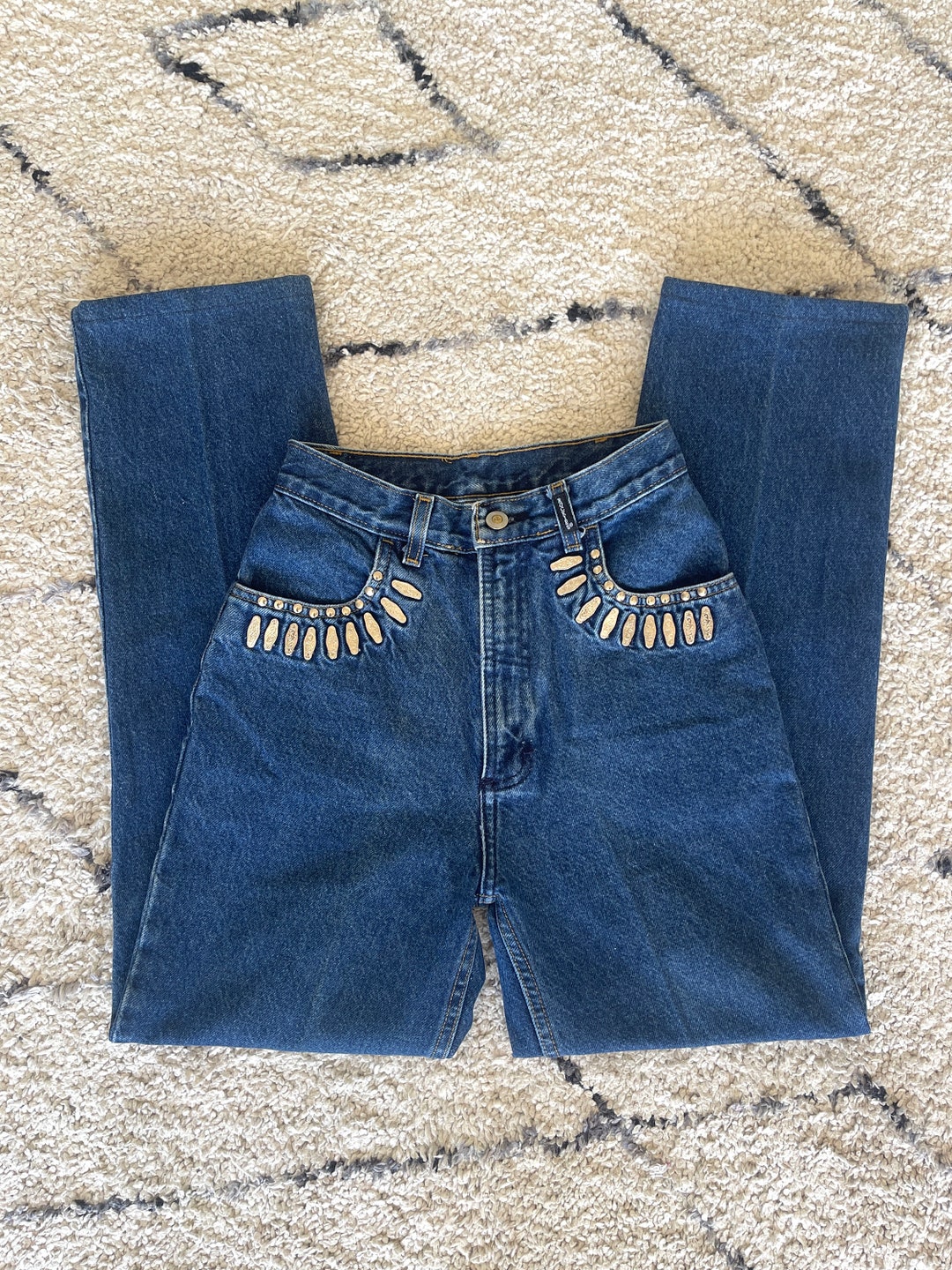 Vintage Rockies High Waist Jeans Size 26/3 - Etsy