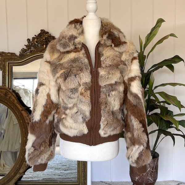 Vintage Fur Jacket - Etsy
