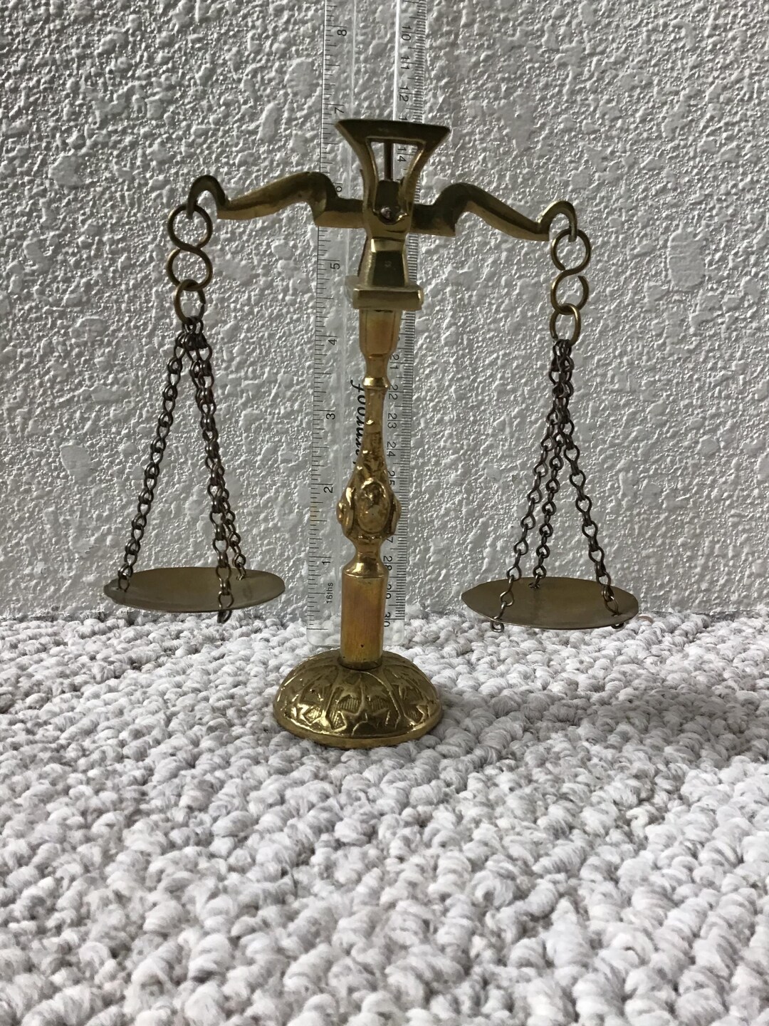 Brass Balancing Scales of Justice - Etsy