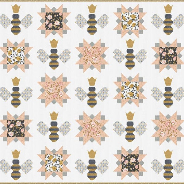 Midnight Garden Quilt Kit - Etsy