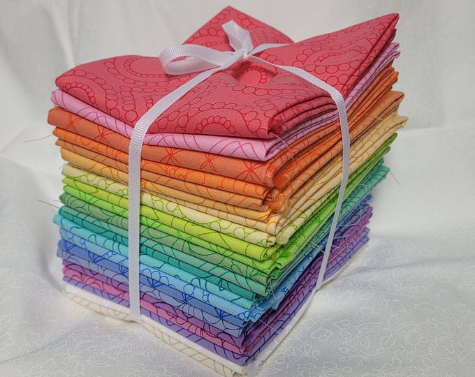 Fat Quarter Bundle/ Half Yard Fabric Bundle/ Curated Bundle / Pure Solids / Fabric Bundle - Etsy