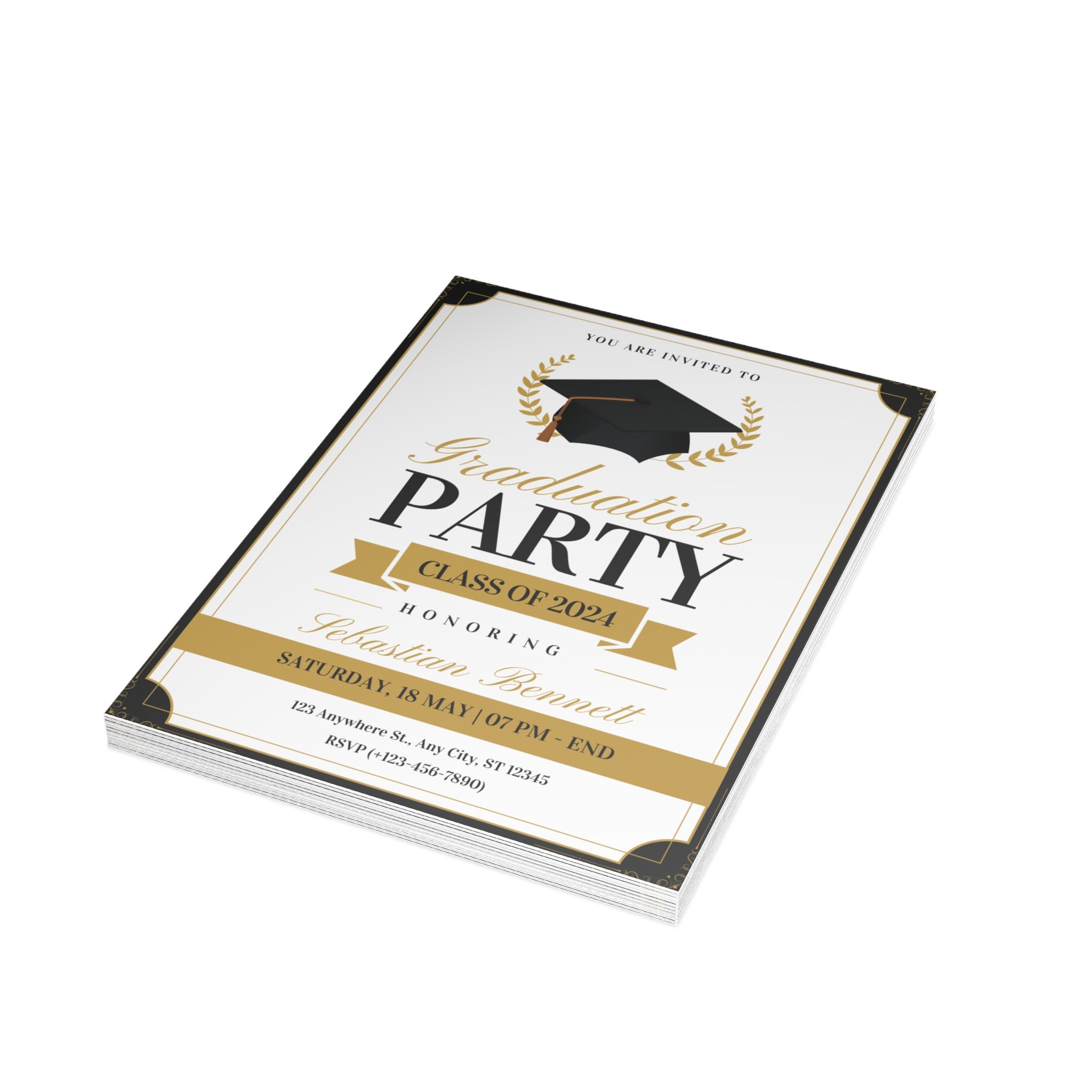 Personalized Graduation Party Invitations, Personalized Invitations ...
