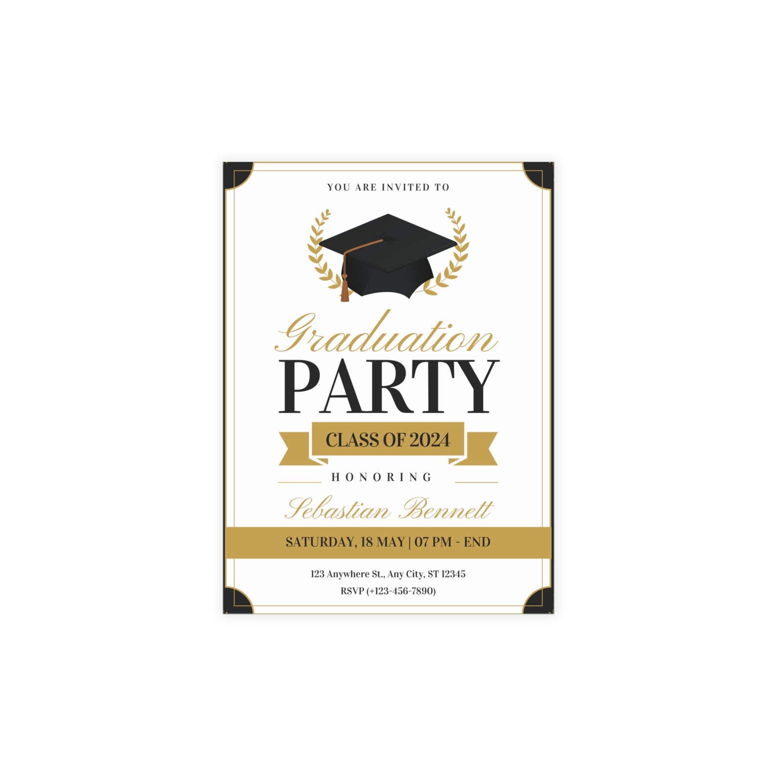 Personalized Graduation Party Invitations, Personalized Invitations ...