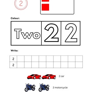 Numbers, Memory Cards, Printable, Learn, Writing, Tracing, Preschool ...