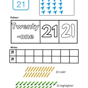 Numbers, Memory Cards, Printable, Learn, Writing, Tracing, Preschool ...