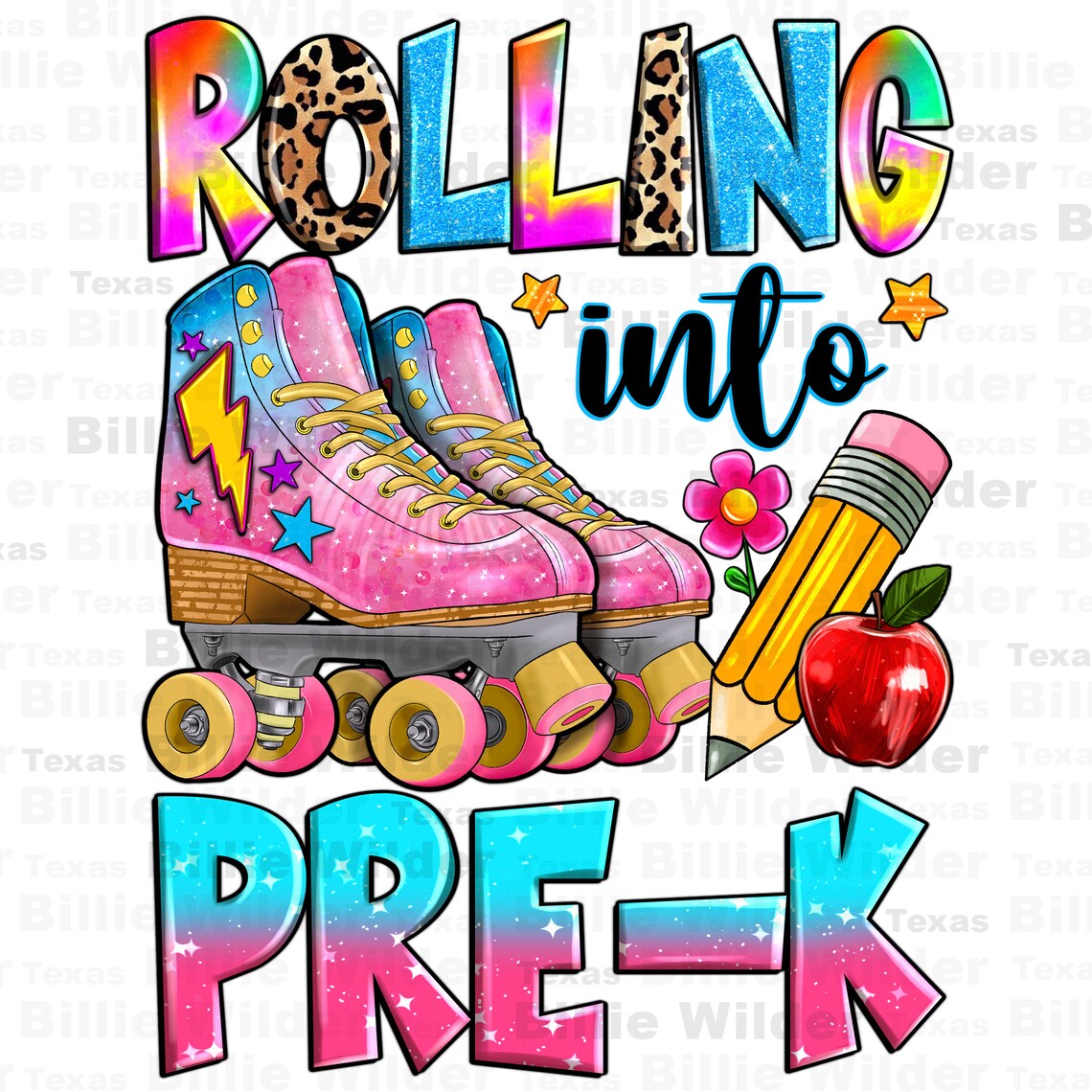 Rolling Into Pre-k Png Sublimation Design Download Graduation - Etsy