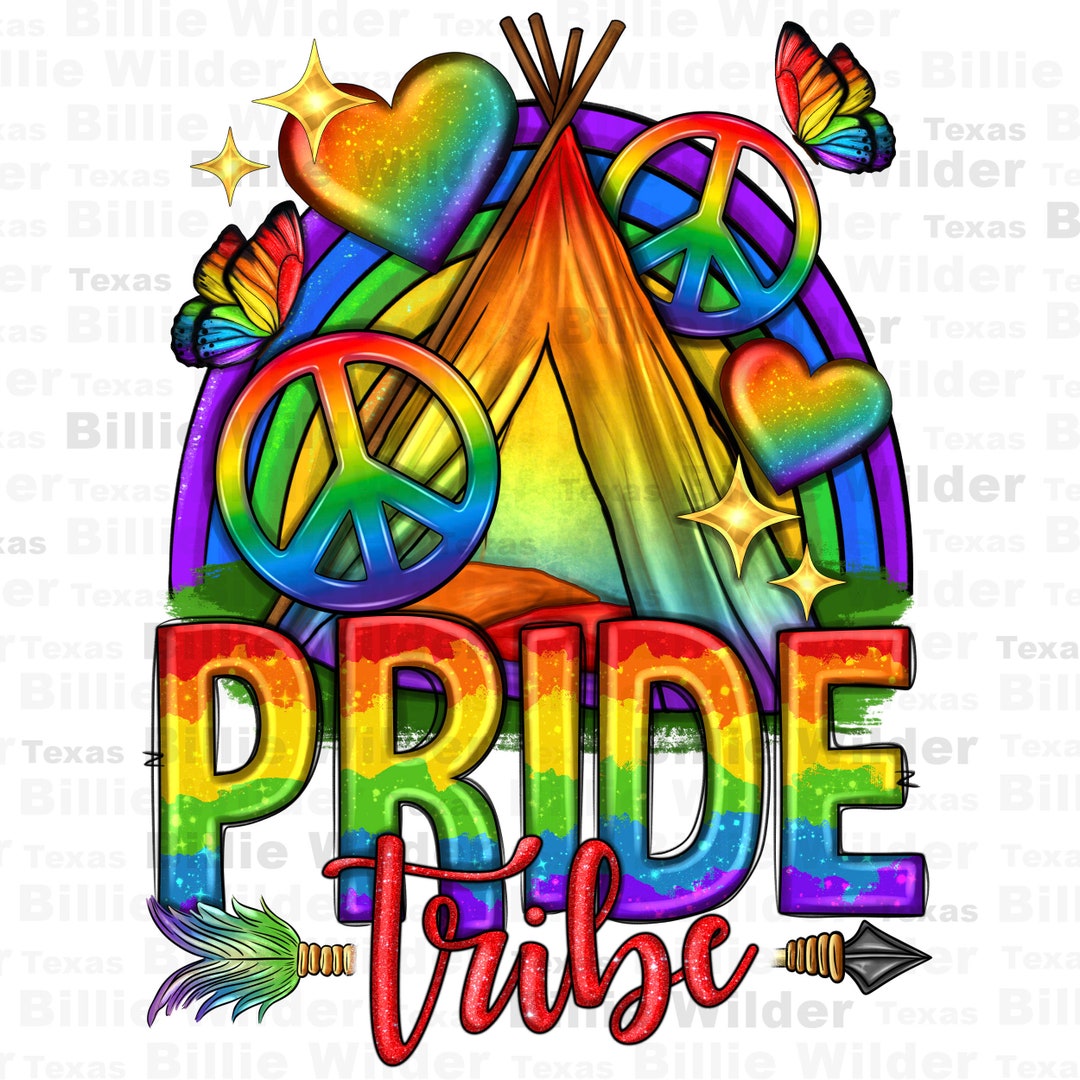 Pride Tribe Png Sublimation Design Download, Love is Love Png, Choose ...