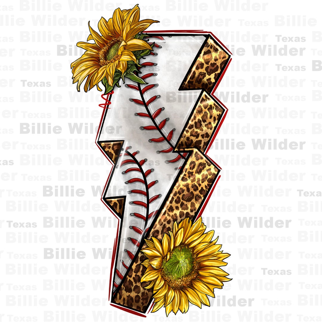 Baseball Lightning Bolt Png Sublimation Design Dowload, Sport Png ...