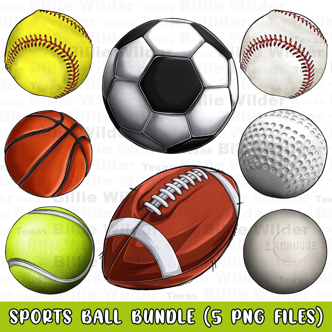 Ball Bundle Png,basketball Png, Soccer Png, Football Png, Hockey Png ...