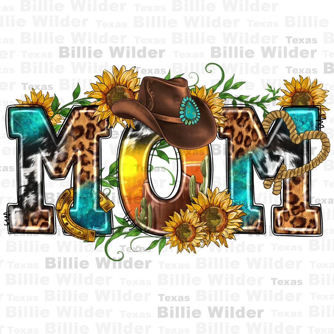Western Mom Png Sublimation Design Download, Mother's Day Png, Western ...