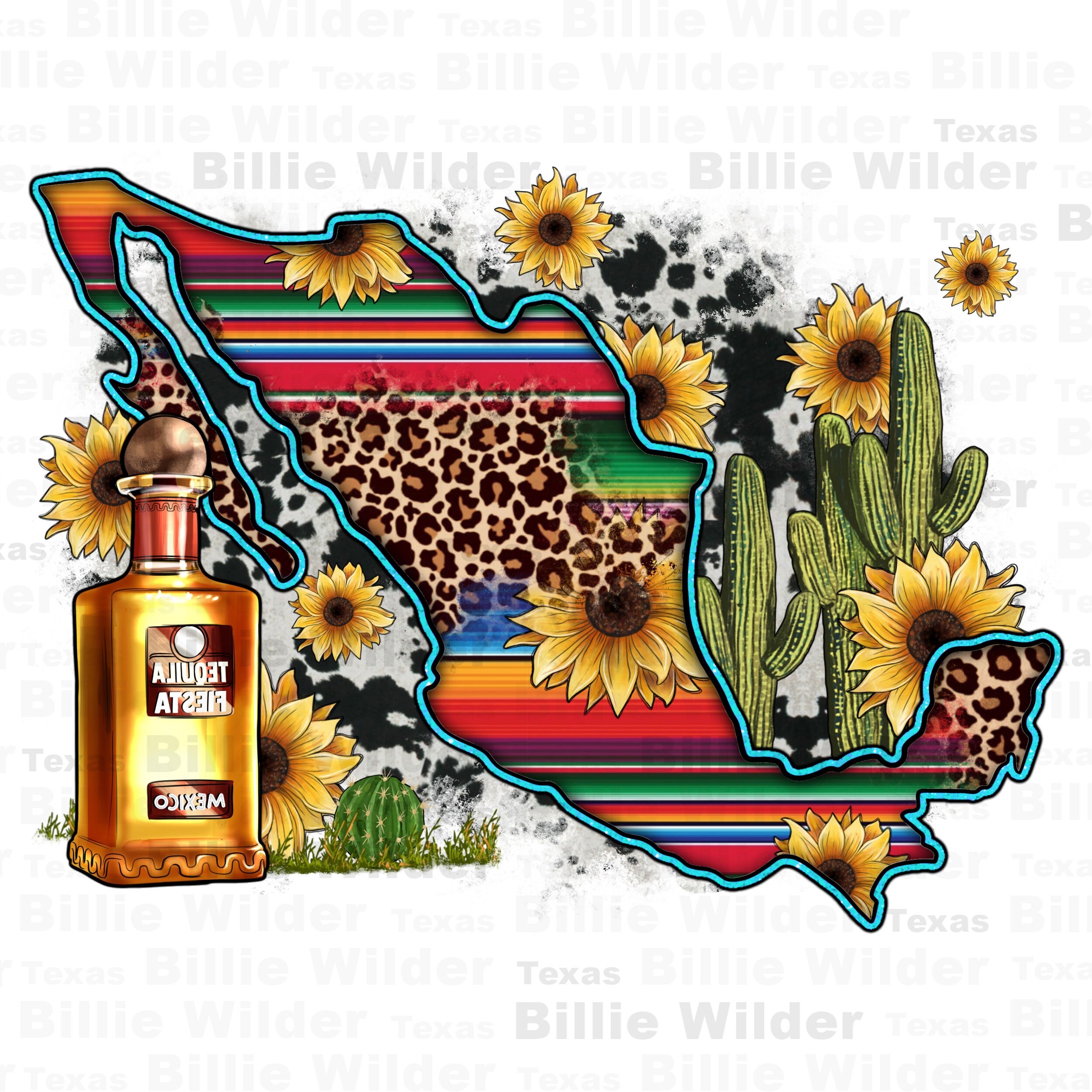 Mexico Map Png Sublimation Design Download Mexican Png - Etsy