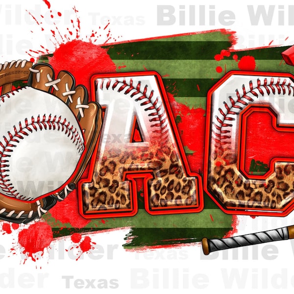 Baseball Coach - Etsy