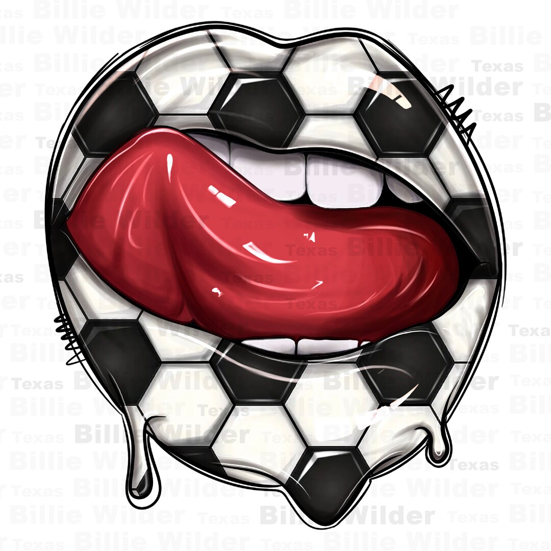 Soccer Lip Png Sublimation Design Download, Soccer Game Png, Sport Png ...