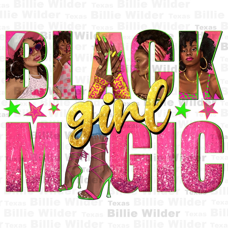 Black Girl Magic Wall Art - Etsy