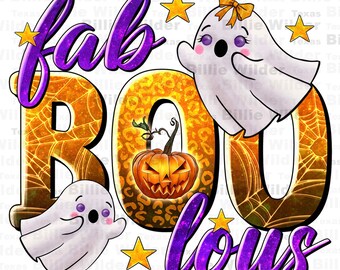 Fabboolous Png Sublimation Design Download, Halloween Png, Boo Png ...
