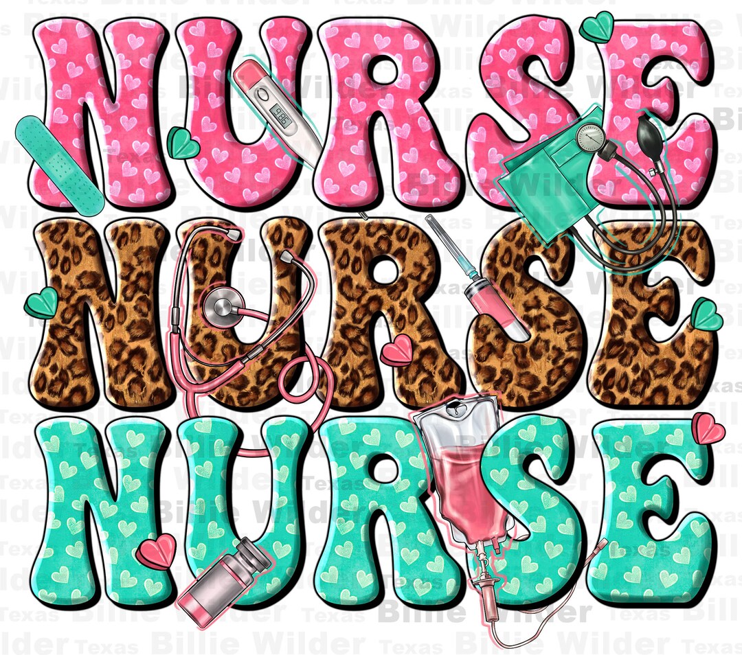 Nurse Png Sublimation Design Download, Nurse Png, Nursing Png, Nurse ...