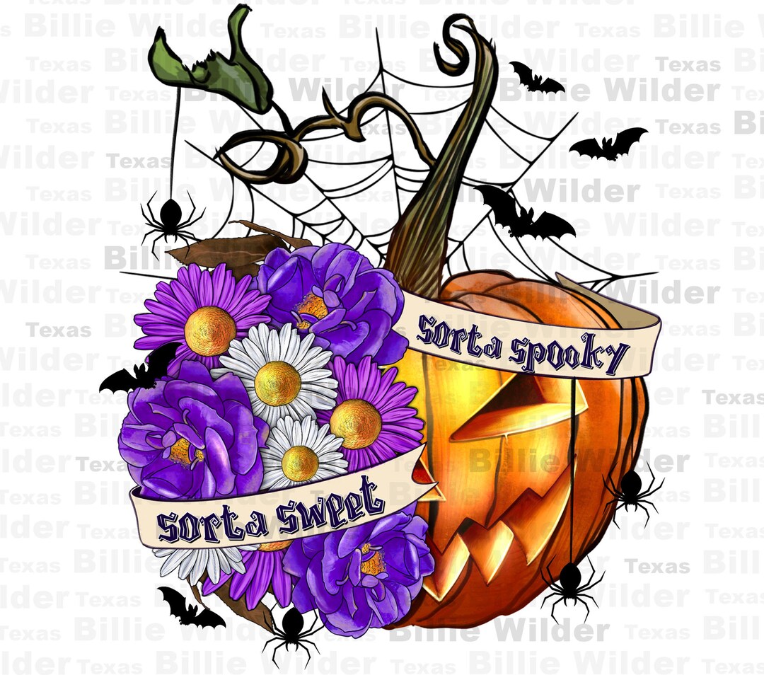 Sorta Sweet Sorta Spooky Png Sublimation Design Download, Happy ...
