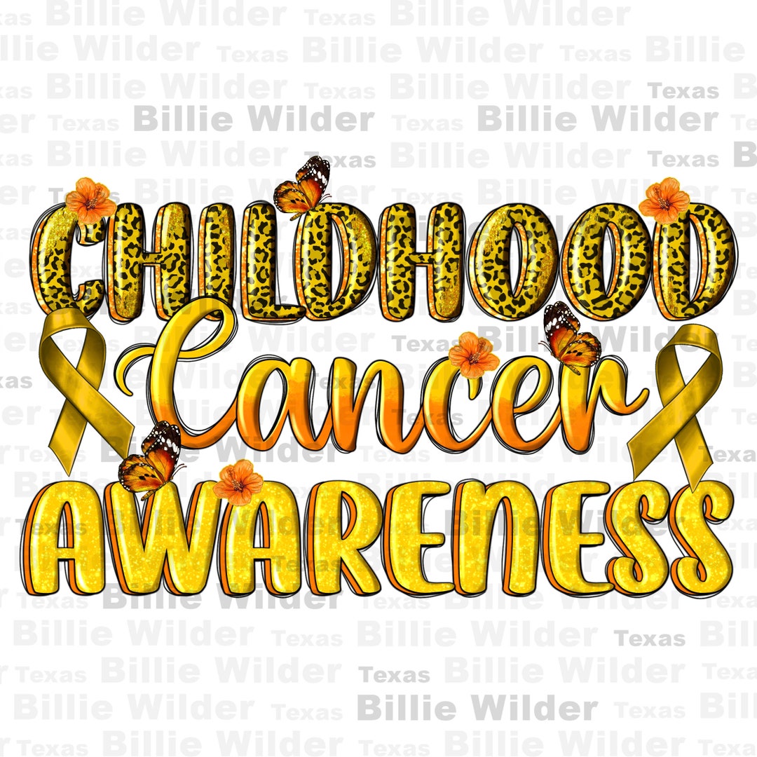 Childhood Cancer Awareness Png, Yellow Ribbon Png, Childhood Cancer Png ...