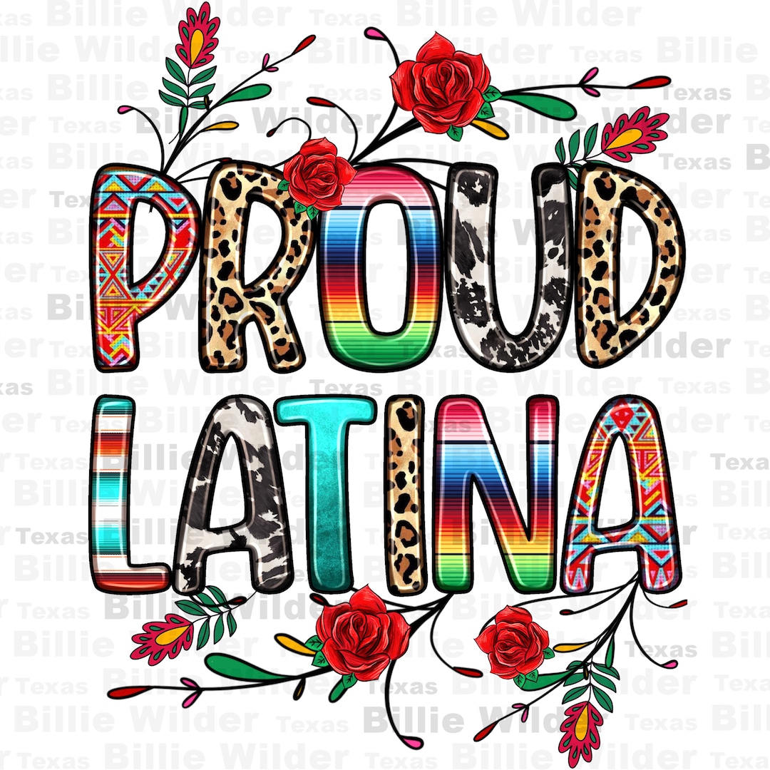 Proud Latina Png Sublimation Design Download, Cinco De Mayo Png, Mexico ...