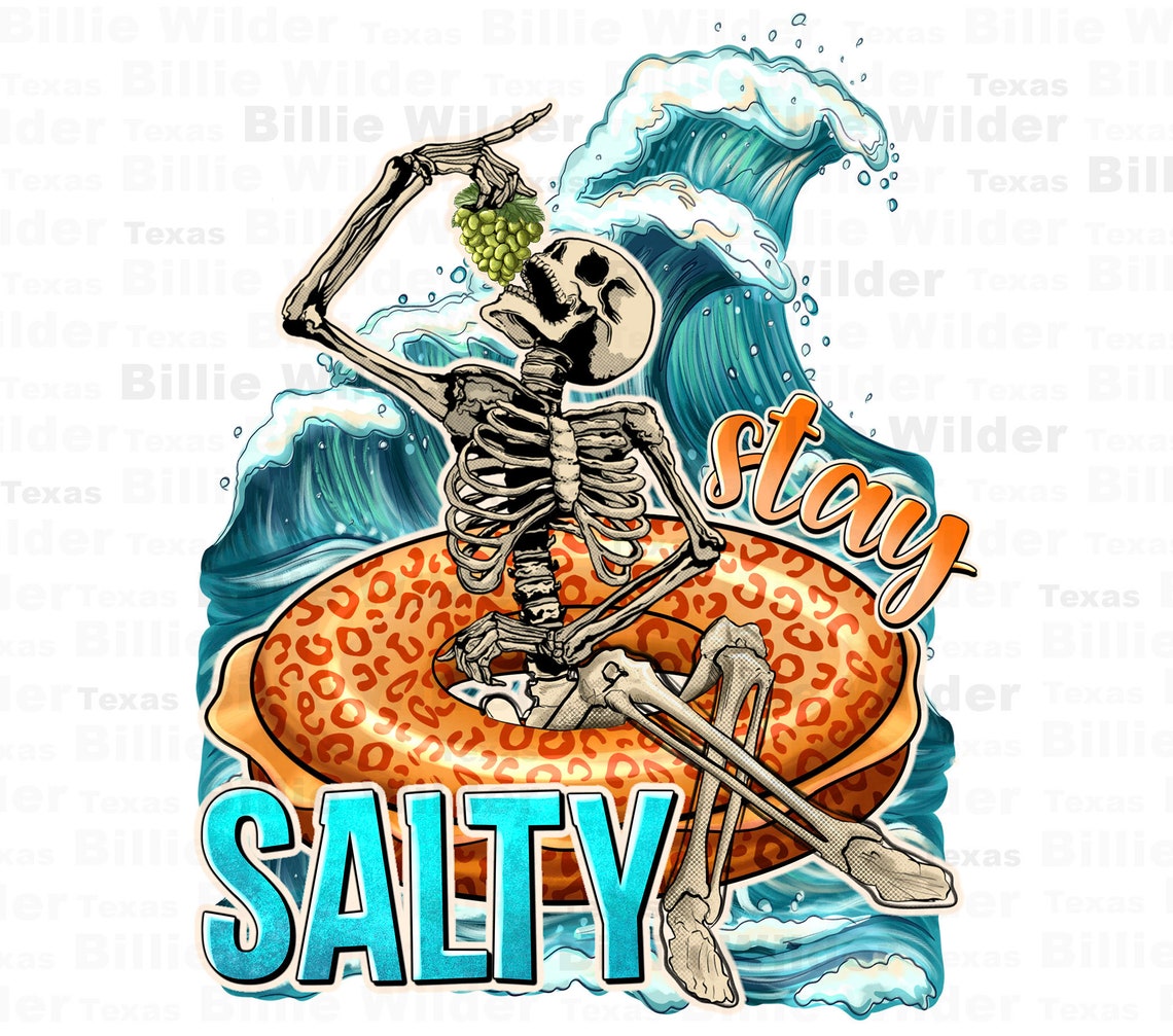 Stay Salty Png Sublimation Design Download Hello Summer Png - Etsy