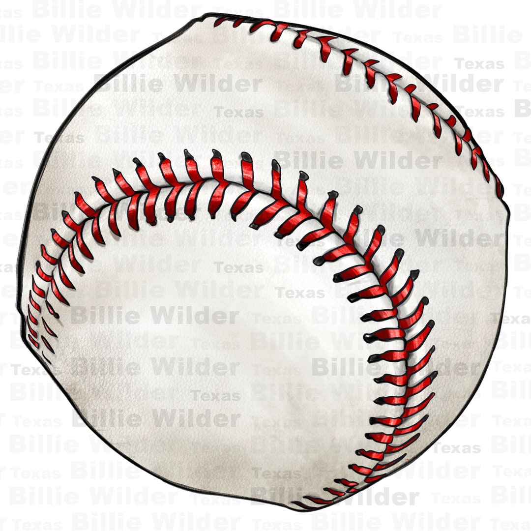 Baseball Ball Png Sublimation Design Download, Sport Png, Hand Drawn ...
