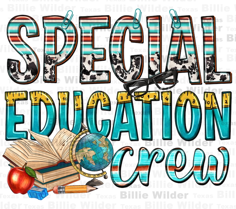 Special Education Crew Png Sublimation Design Download - Etsy