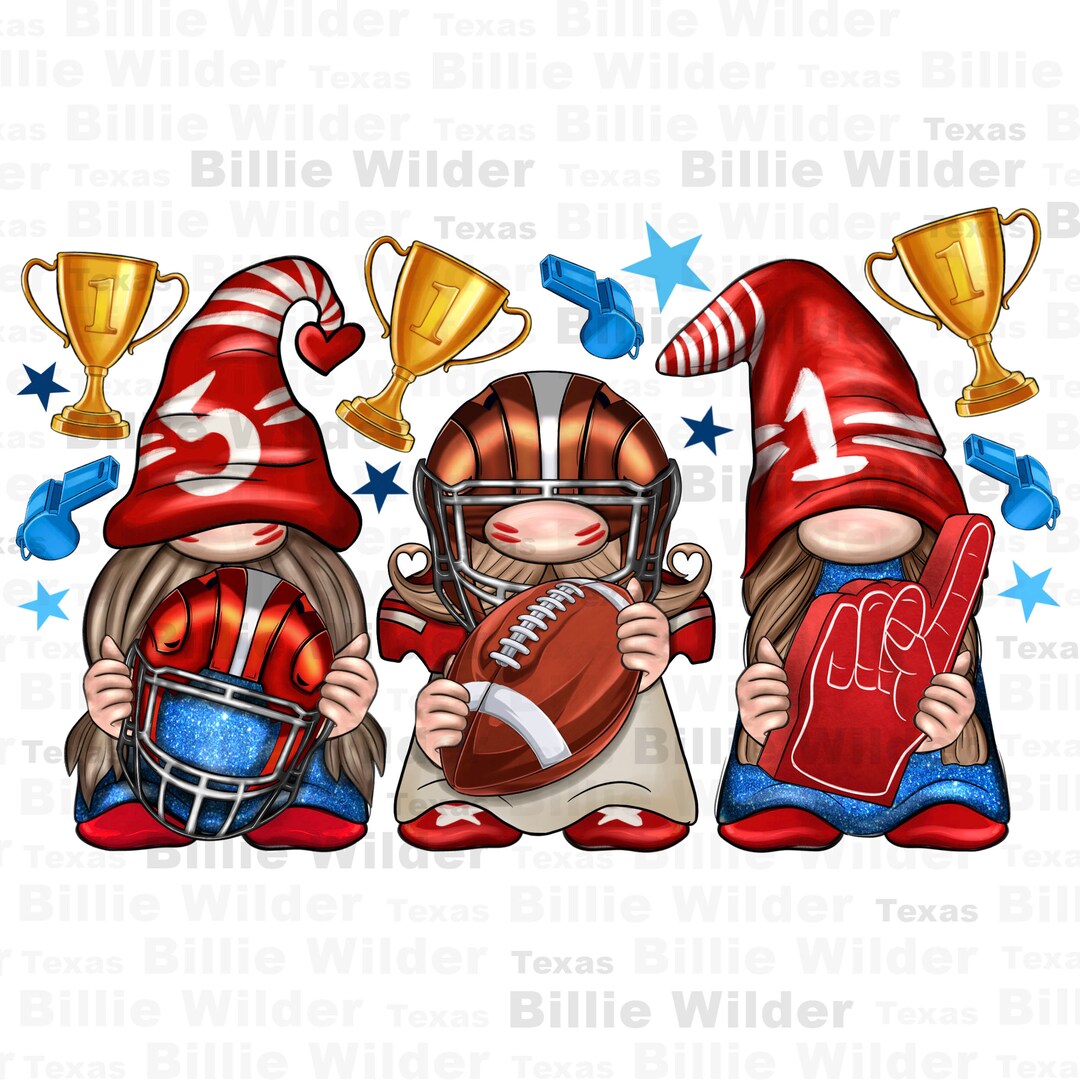 American Football Gnome Png Sublimation Design Download, American ...