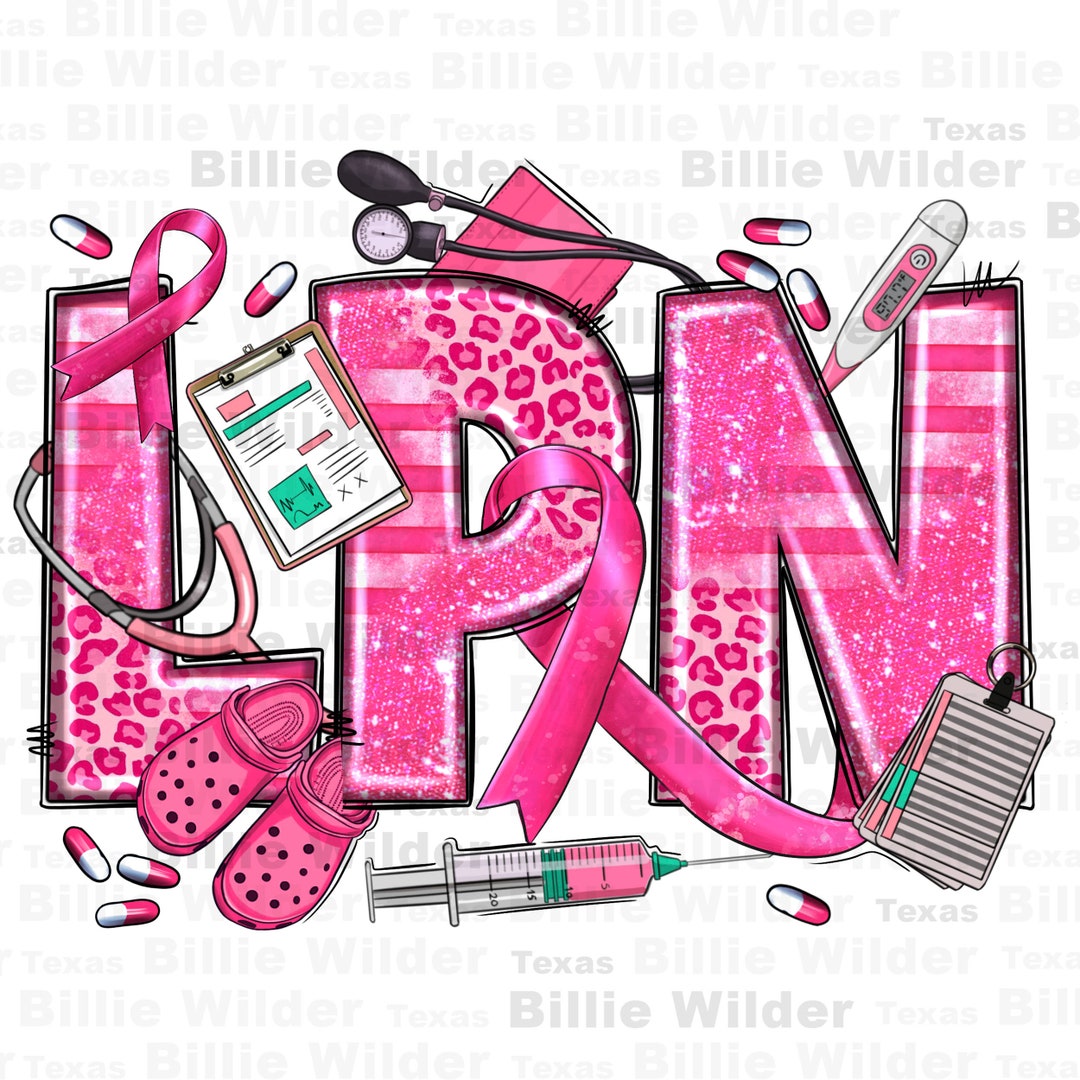 Breast Cancer LPN Licensed Practical Nurse Png, Cancer Awareness Png ...