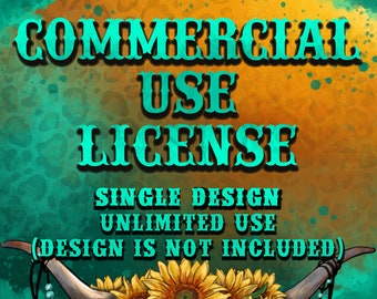 Whole Shop Designs Commercial Use License, Commercial Use License for ...