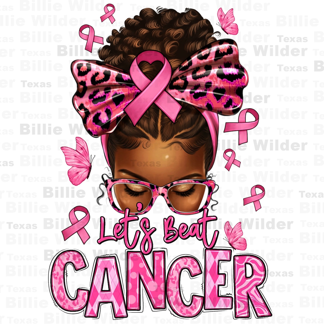 Let's Beat Cancer Warrior Png Sublimation Design Download, Breast ...