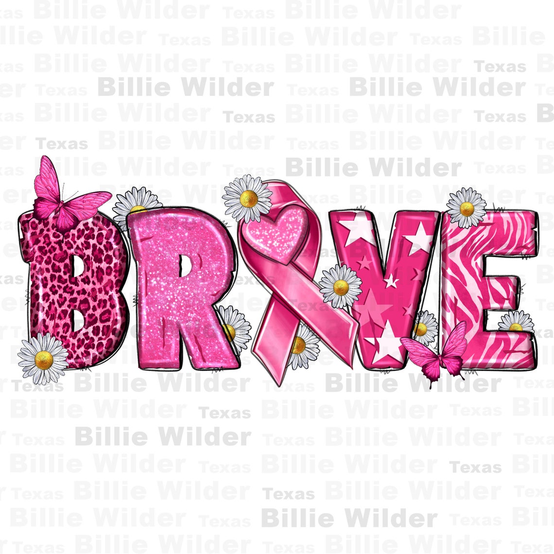 Breast Cancer Brave Png Sublimation Design Download Cancer - Etsy