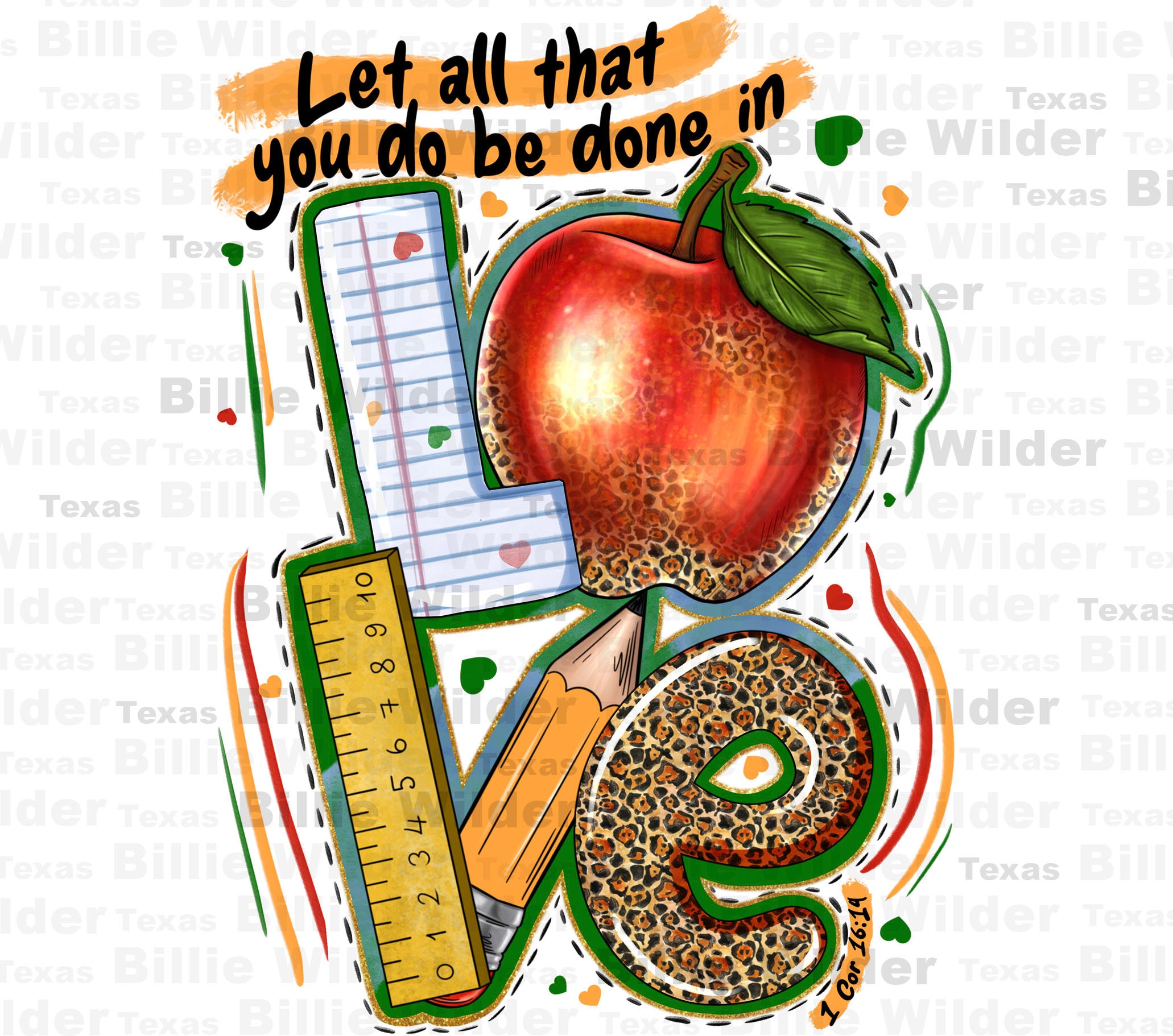 Let All That You Do Be Done in Love Png Sublimation Design - Etsy