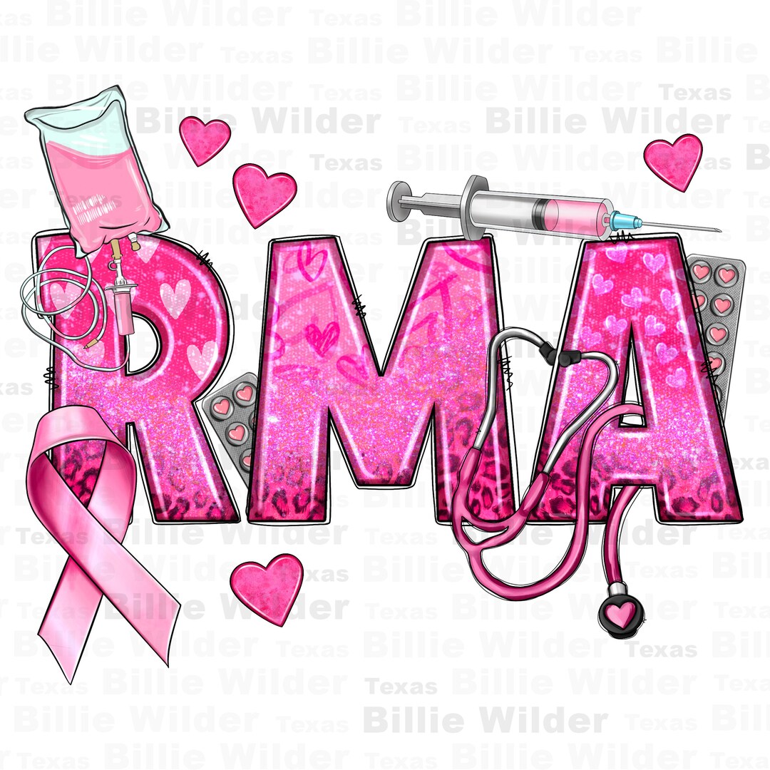 Breast Cancer RMA Registered Medical Assistant Png, Cancer Awareness ...