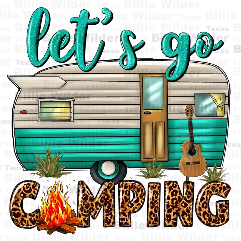 Lets Go Camping - Etsy