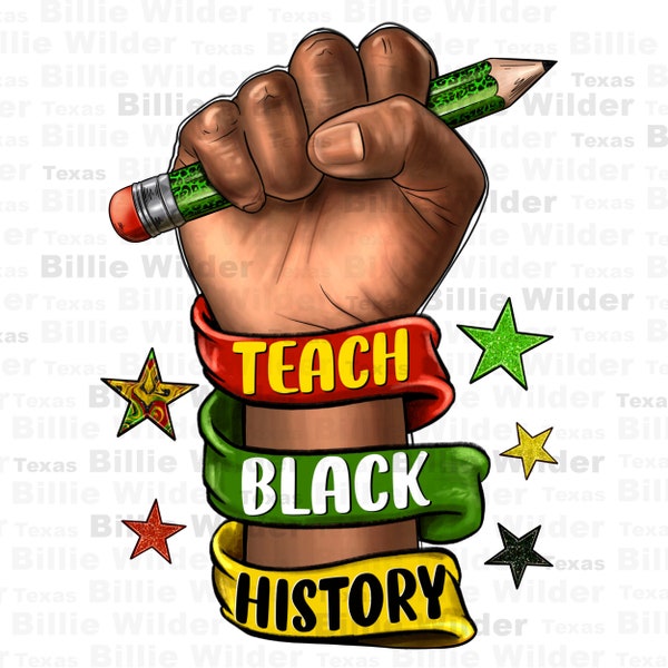 Teach Black History Png - Etsy