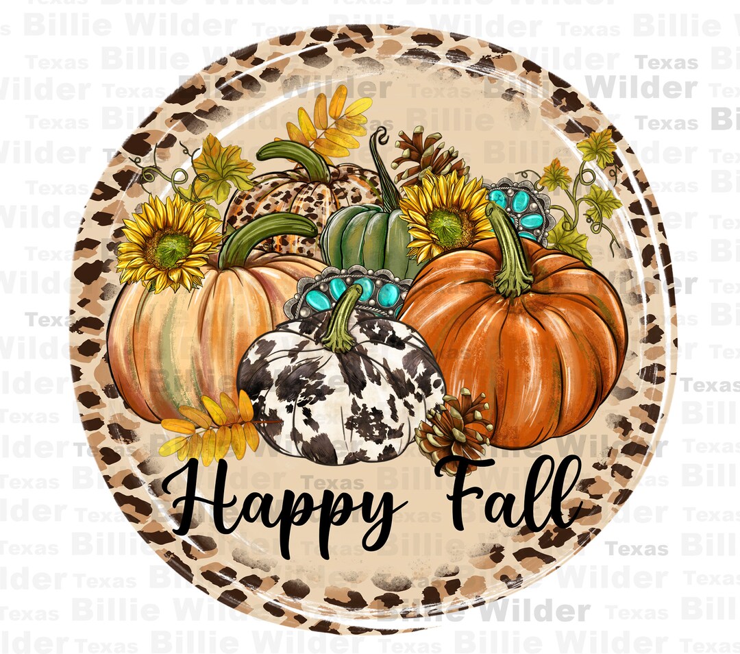 Happy Fall Png Sublimation Design Download, Hello Fall Png, Autumn Png ...