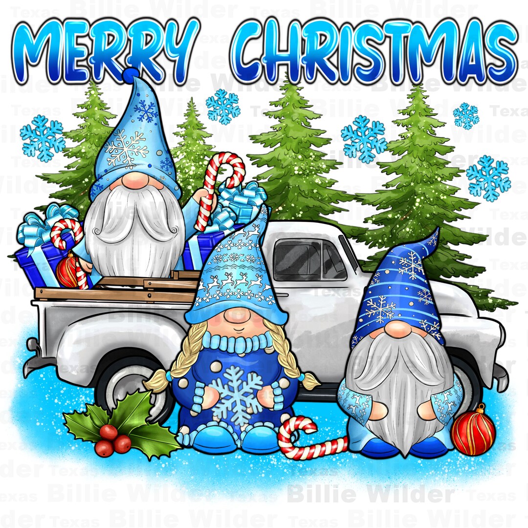 Merry Christmas Gnomes Png Sublimation Design Download, Merry Christmas ...