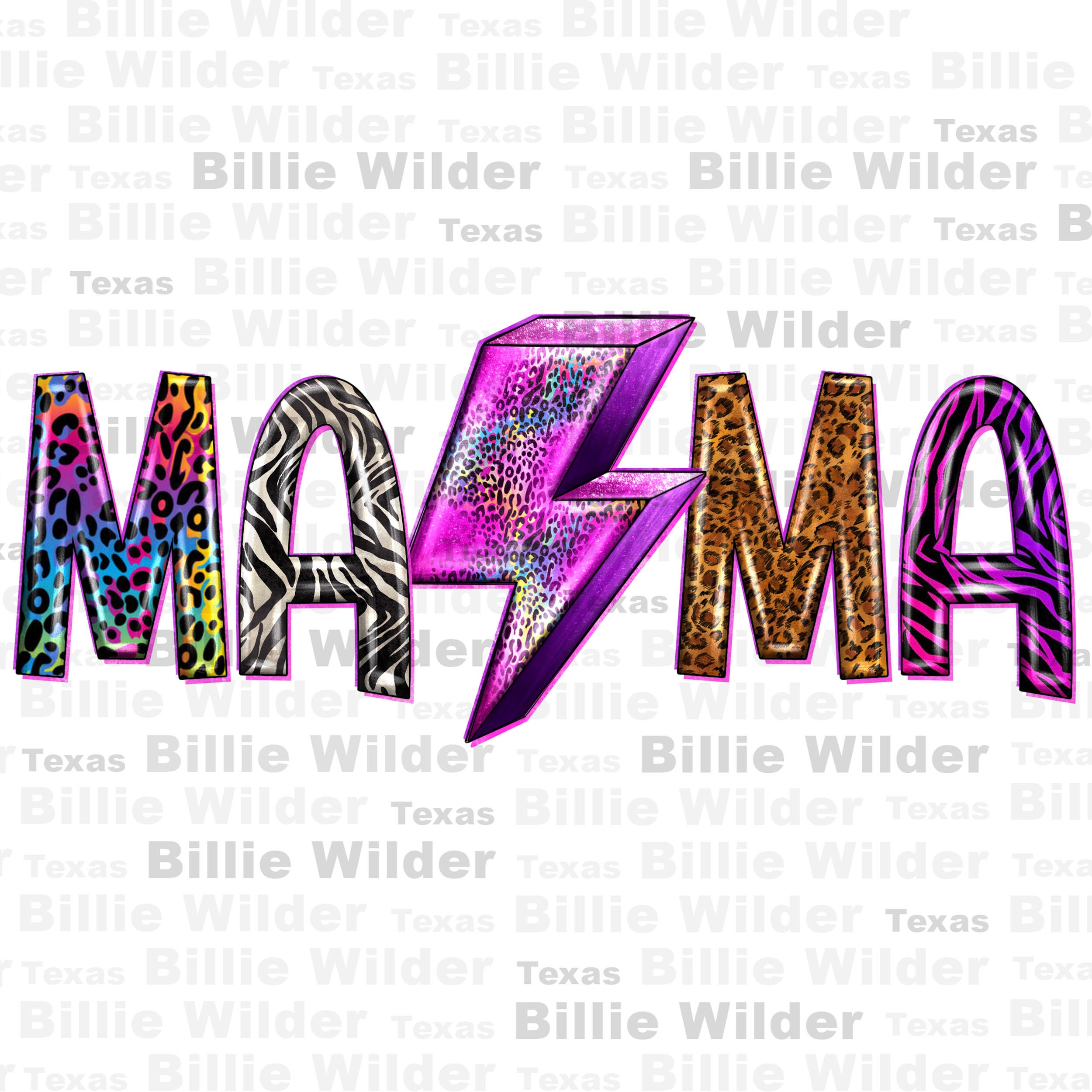 Mama Rock Lightning Bolt Png Sublimation Design Download, Mother's Day ...