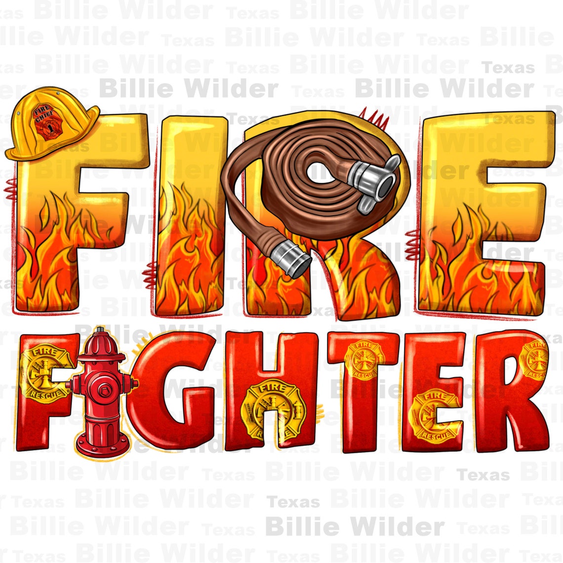 Firefighter Png Sublimation Design Download, Firefighter Design Png ...