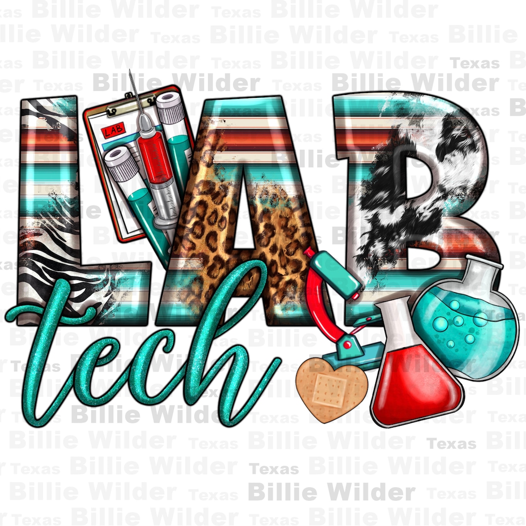 Lab Tech Png Sublimation Design Download, Lab Technician Png ...