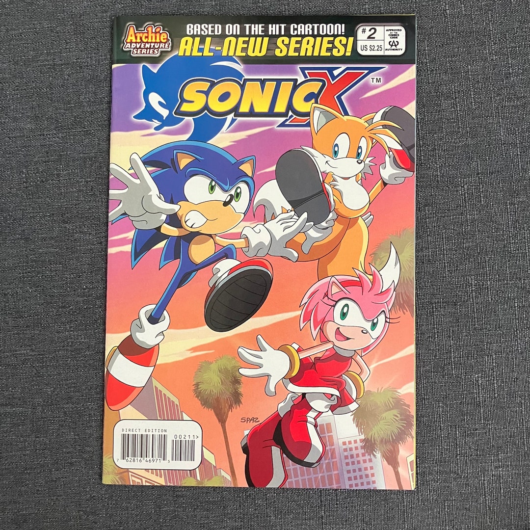 Archie sonic X Comic 2 - Etsy