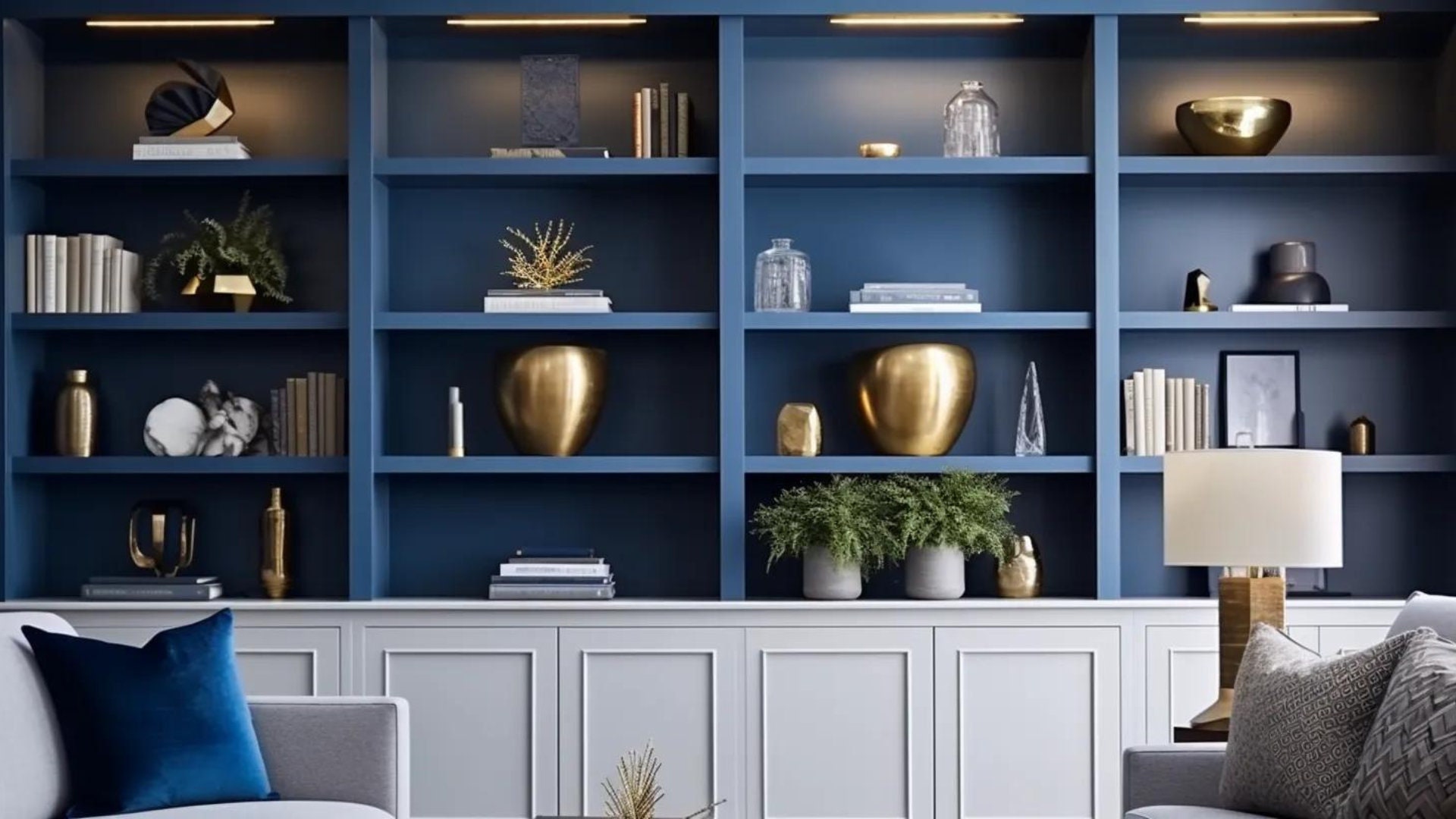 6 Blue White Shelving Zoom Background Virtual Videoconferences Zoom Backdrop Office Microsoft ...