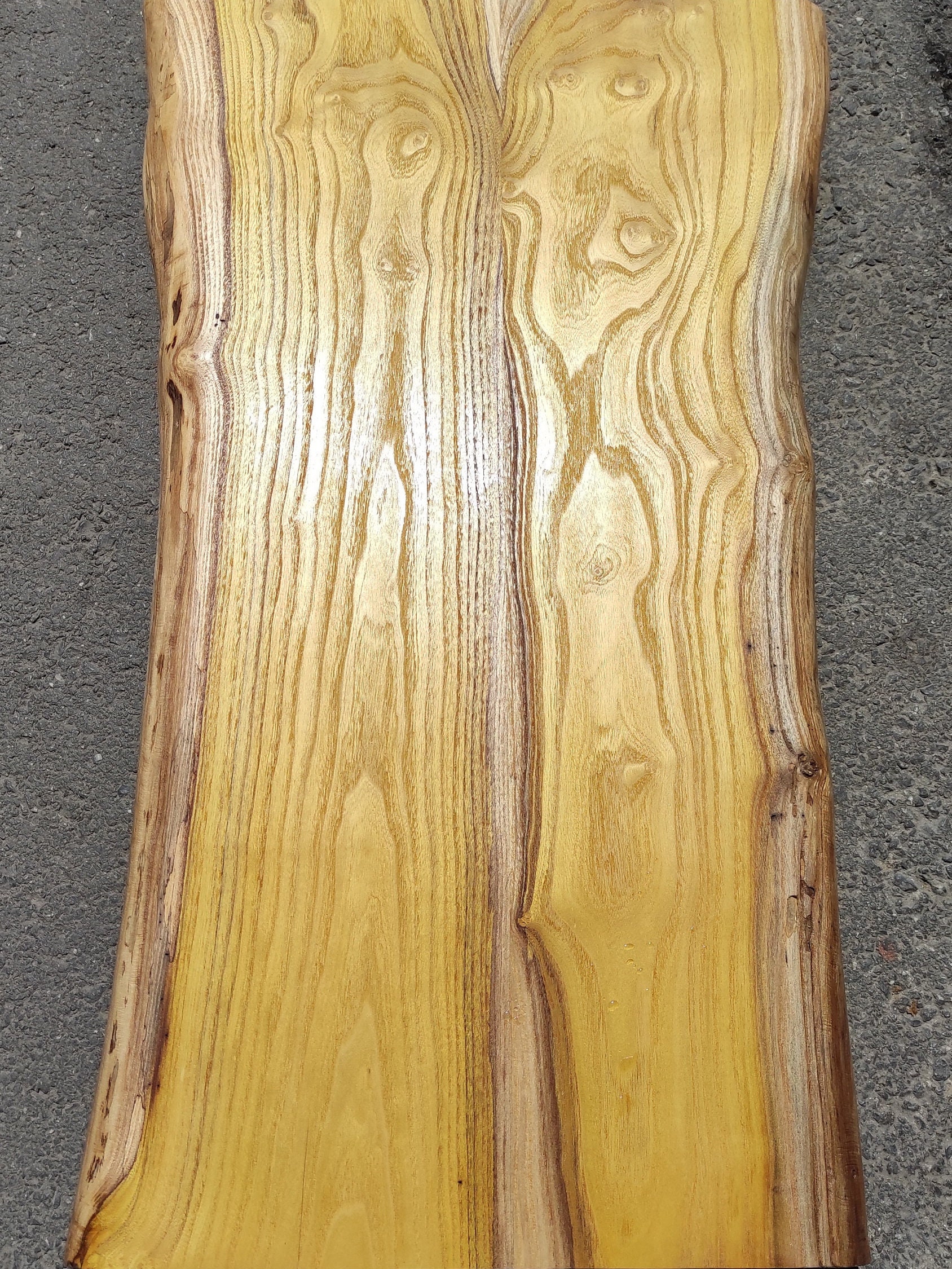 Stunning Live Edge Mulberry Wood Slab for Exquisite Tables and - Etsy