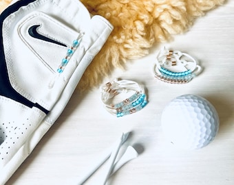 Golf Glove Stroke Counters / Singles: Gold, Black & White Series ...