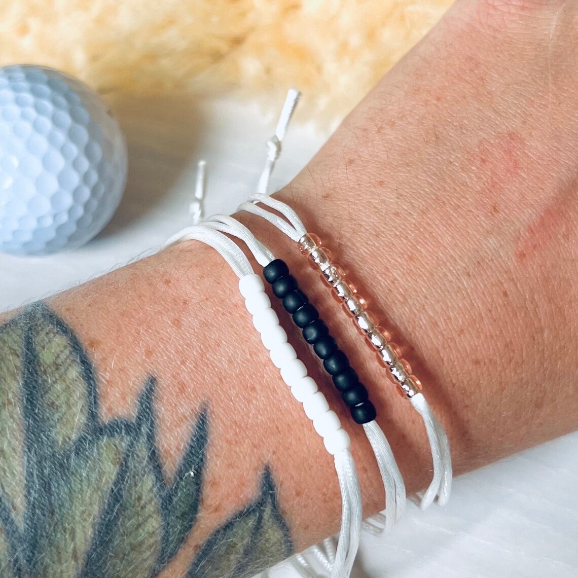 Golf Stroke Counter Bracelet / Adjustable, Minimalist, Simple, Tiny ...