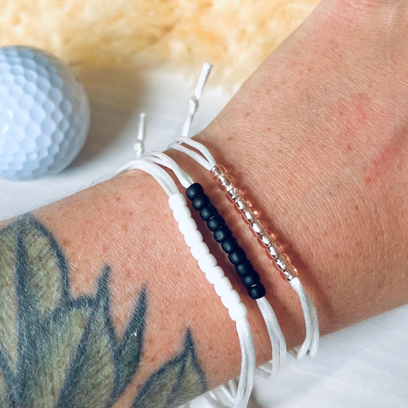 Golf Stroke Counter Bracelet / Adjustable, Minimalist, Simple, Tiny ...
