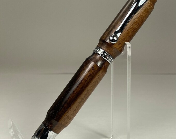 Unique Turned Exotic Wood Fountain Pen – "the Ancient Sword" – Handmade ...