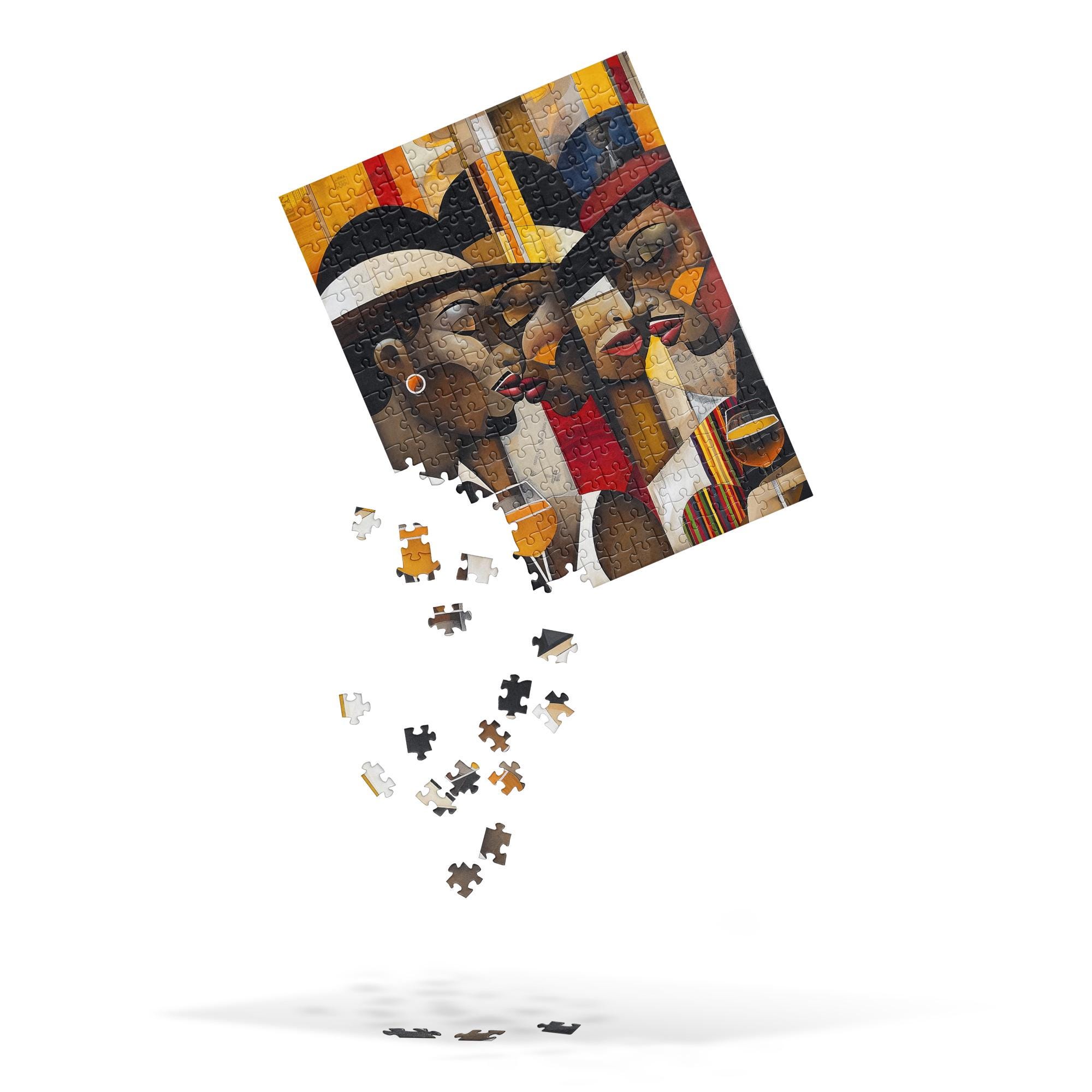Harlem Renaissance Jigsaw Puzzle: Afrocentric Art Deco Collage - Etsy